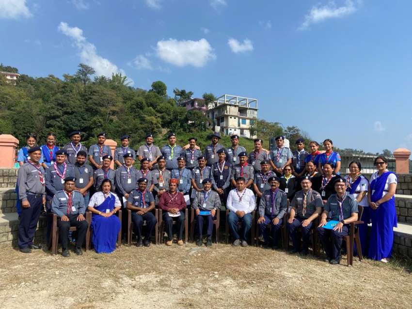 Bharat Scout & Guide - Career Point University Hamirpur