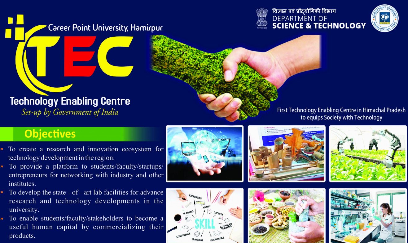 Technology Enabled Center - Career Point University Hamirpur