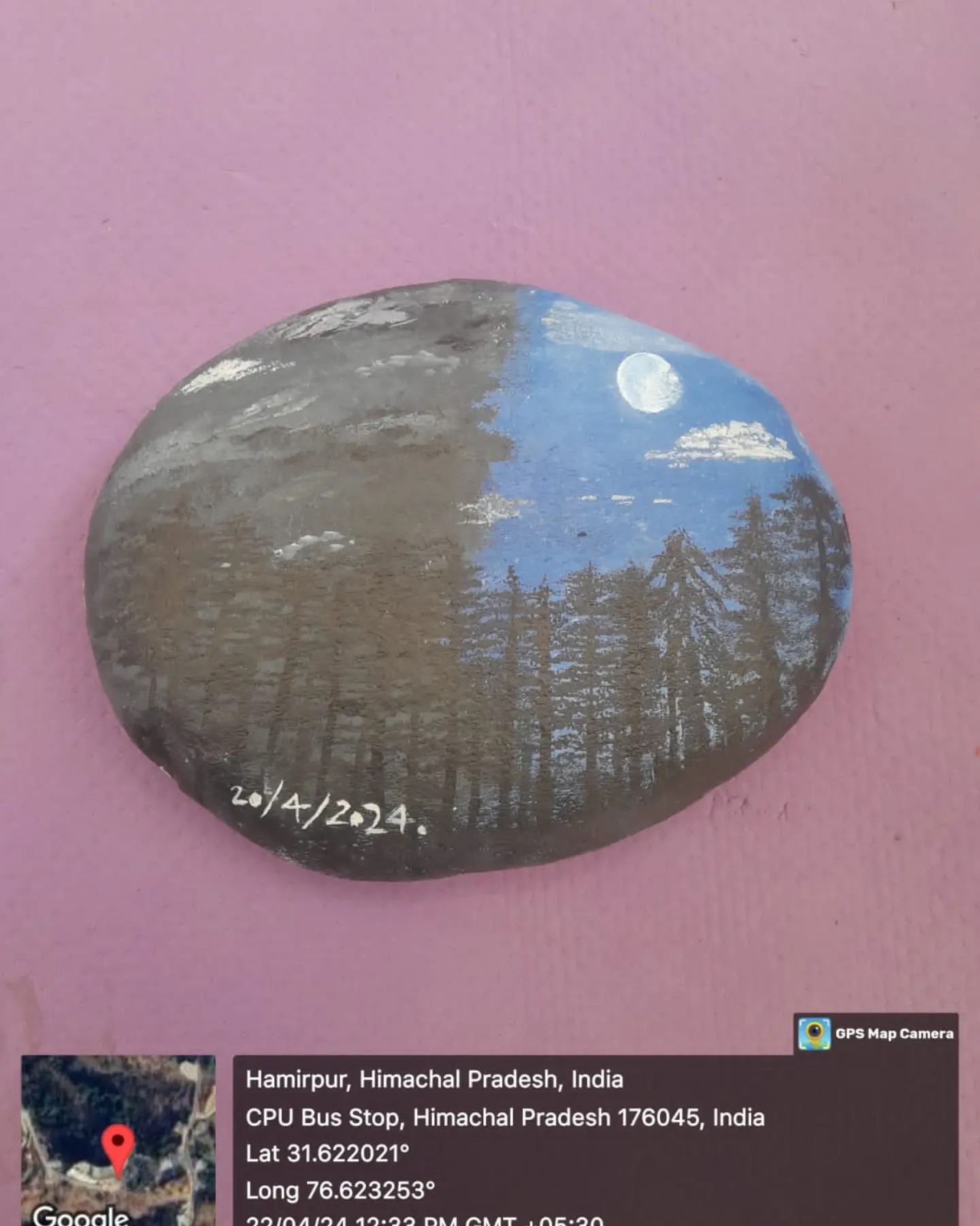 Artistry Unleashed: Stone Painting Competition at CPUH - Career Point ...