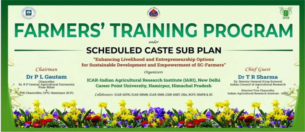 Empowering Farmers for a Sustainable Future: Farmers' Training Program ...