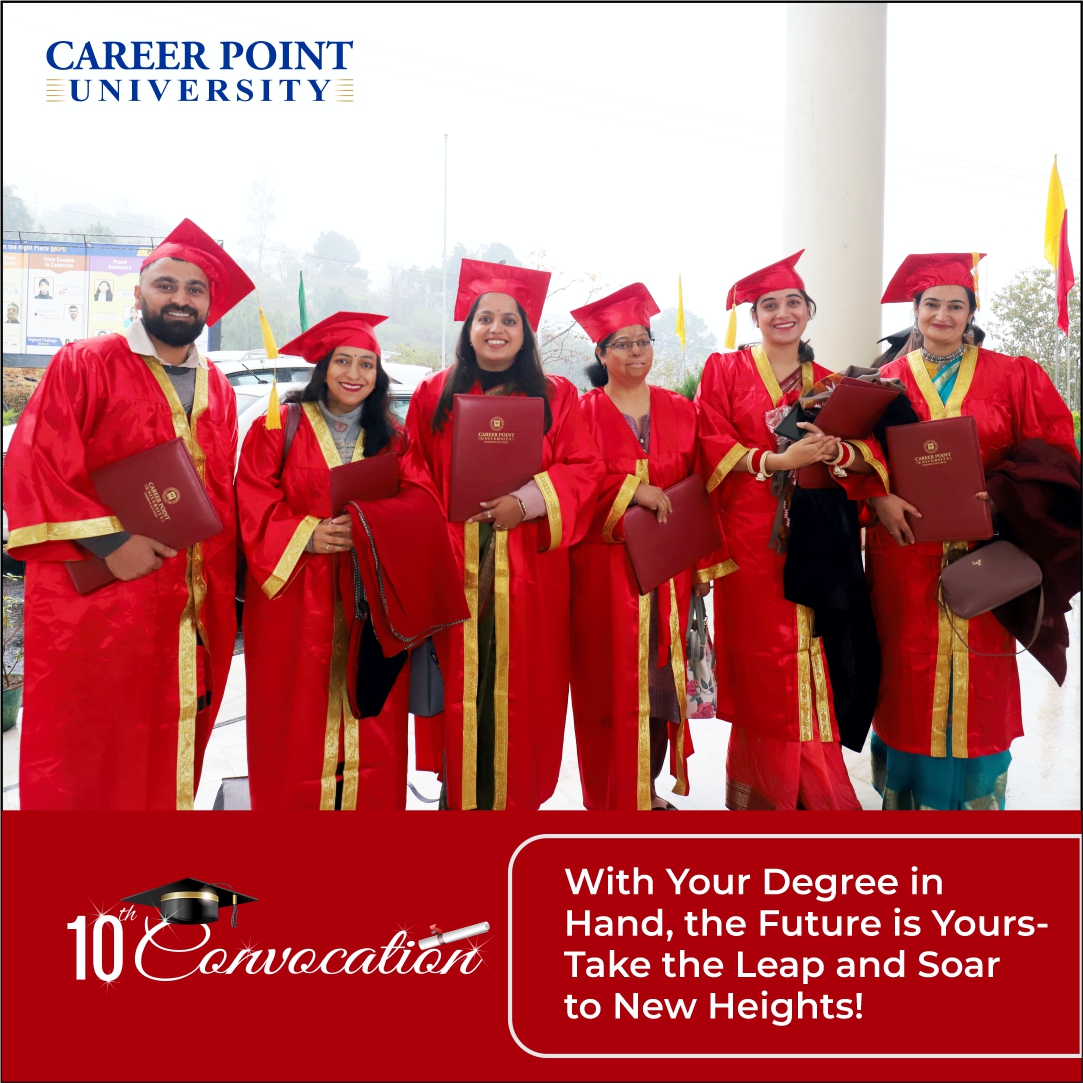Celebrating Excellence: Career Point University's 10th Convocation ...