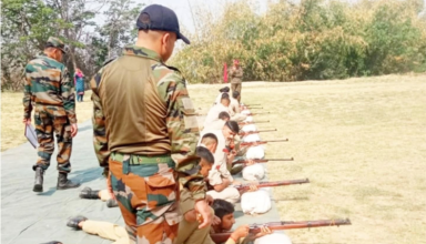 NCC Cadets Conduct Firing Practice at CPU Hamirpur - Career Point ...